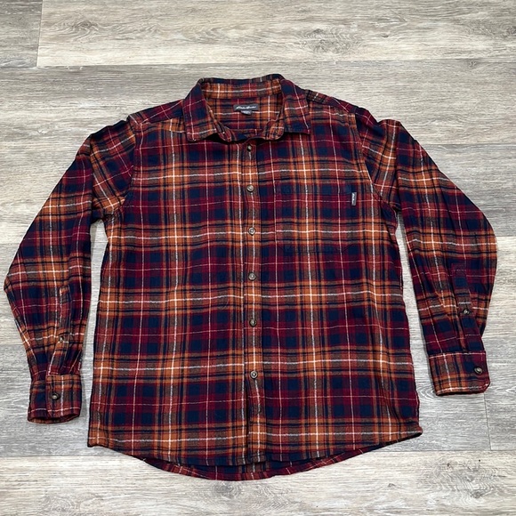 Eddie Bauer | Shirts | Eddie Bauer Plaid Flannel | Poshmark